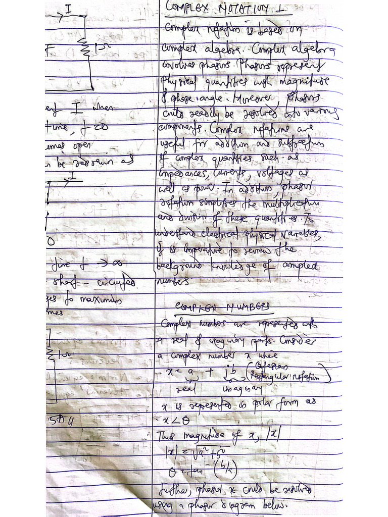 Eee, Complex Notation | PDF