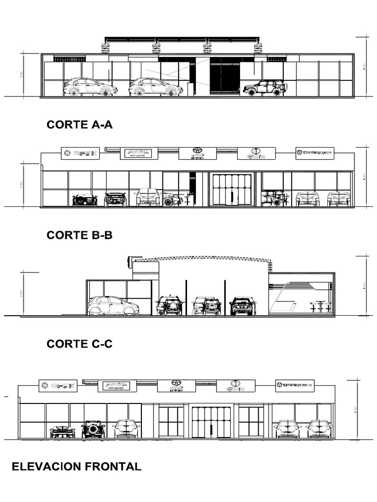 Corte Elevacion | PDF