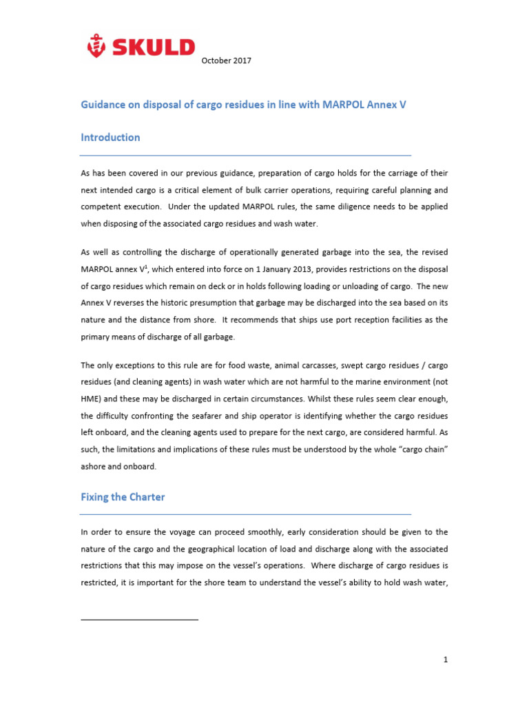 Disposal Hold Cleaning Water | PDF