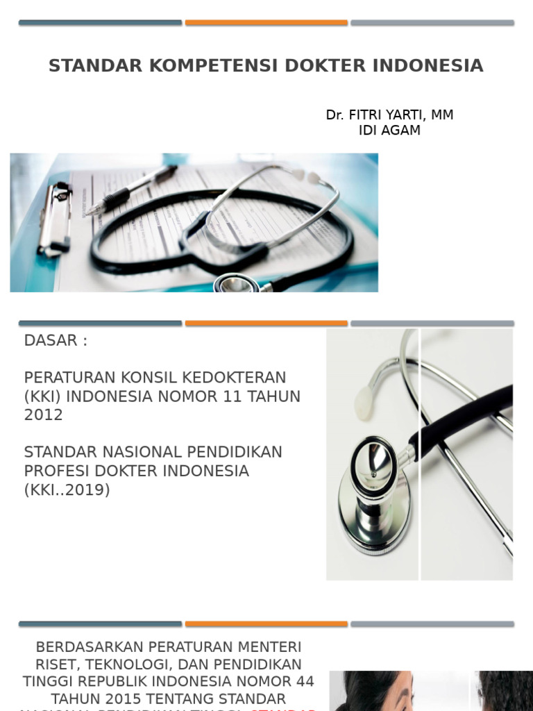 Standar Kompetensi Dokter Indonesia 2023 | PDF