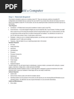 Step-by-Step Guide to PC Assembly | PDF | Personal Computers | Desktop ...