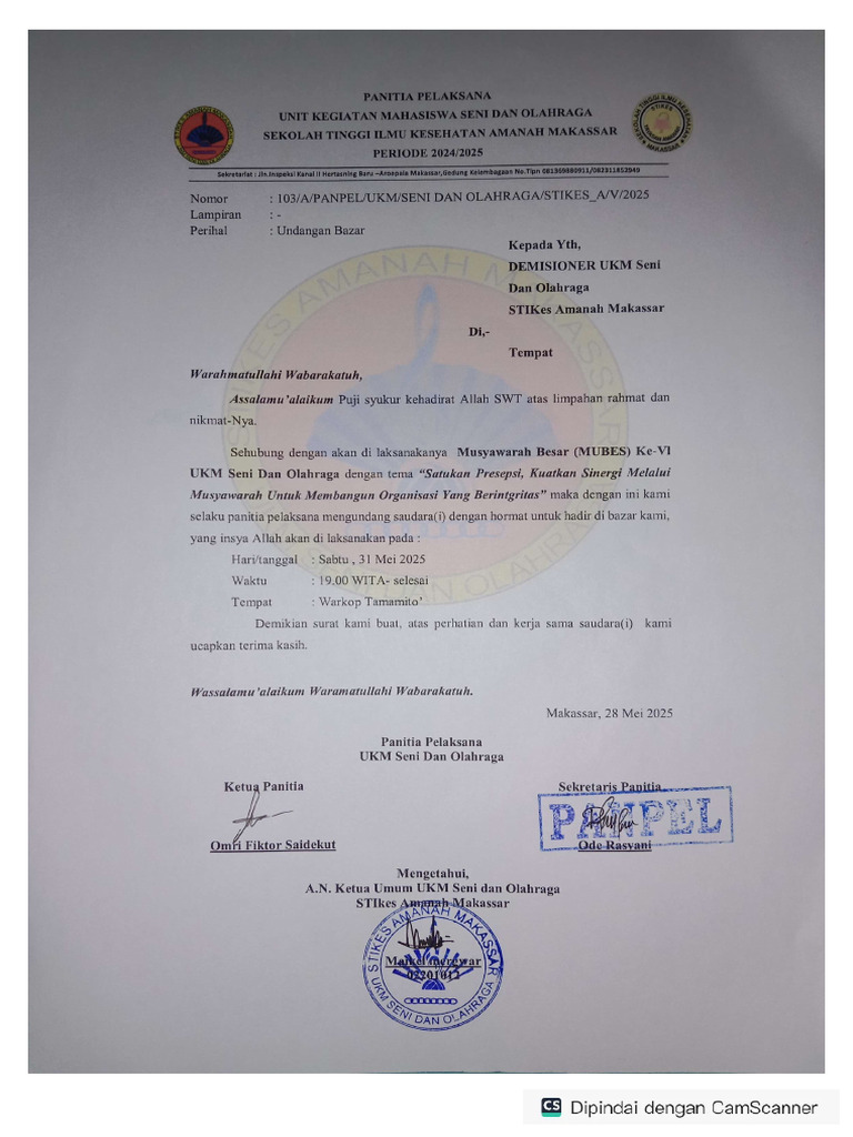 Demisioner Ukm | PDF