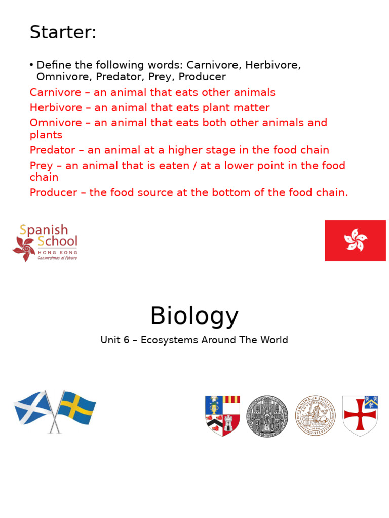 Section 6 - Ecosystems Around The World | PDF | Rainforest | Pesticide