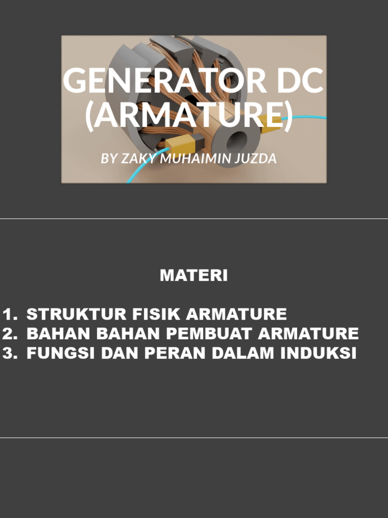Fungsi Armature | PDF