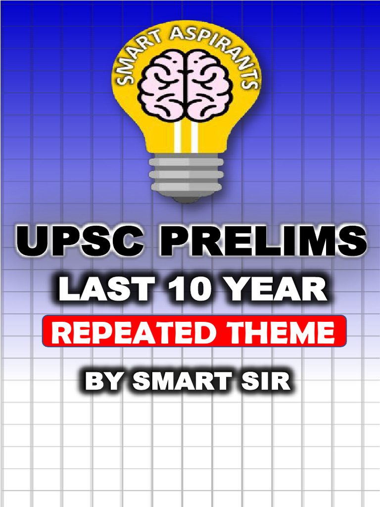 10 Years Repeated Theme of Upsc Prelims 2025 by Smart Sir | PDF | Reserve Bank Of India | Oceans