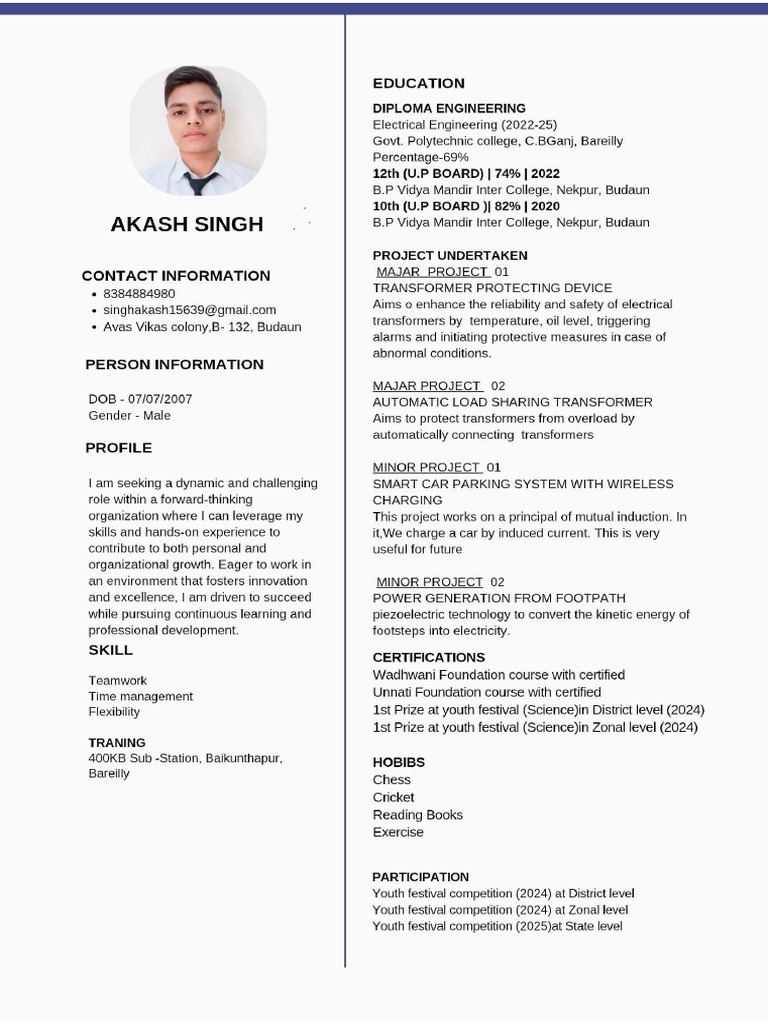 Akash Singh Resume | PDF