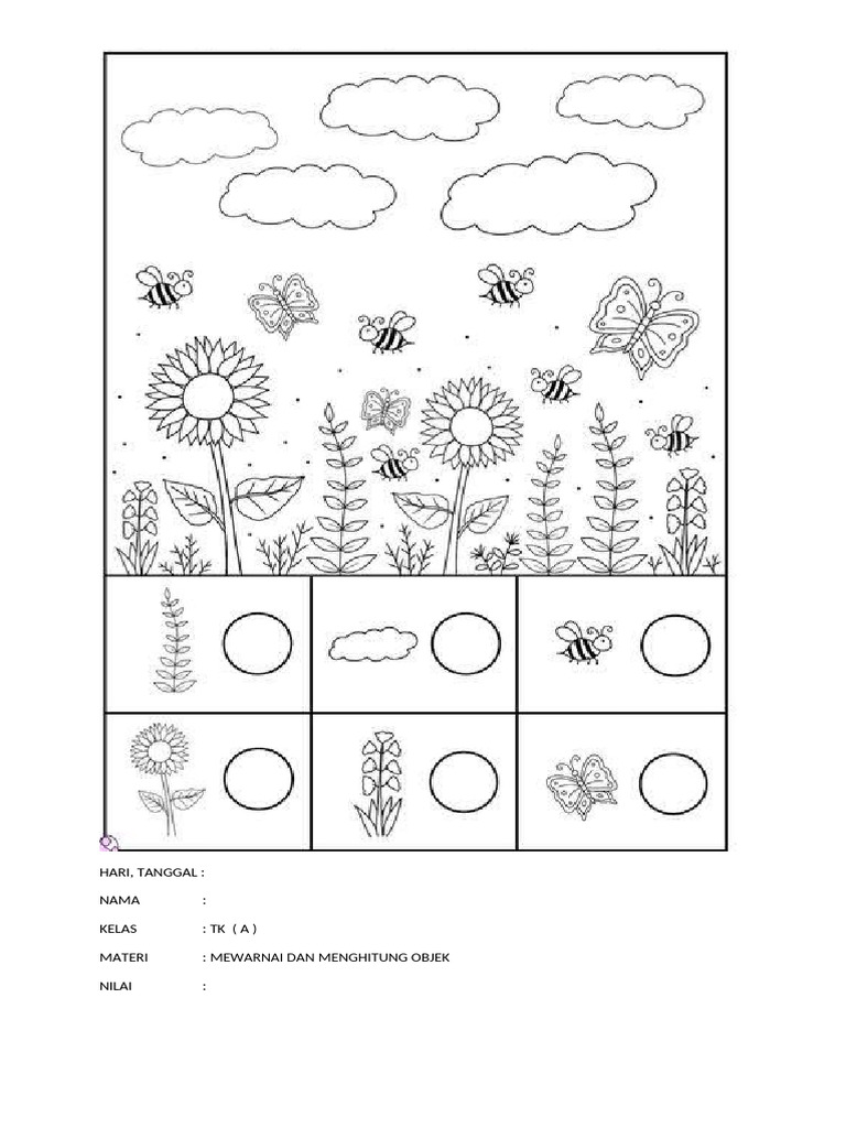 Contoh Ujian TK | PDF