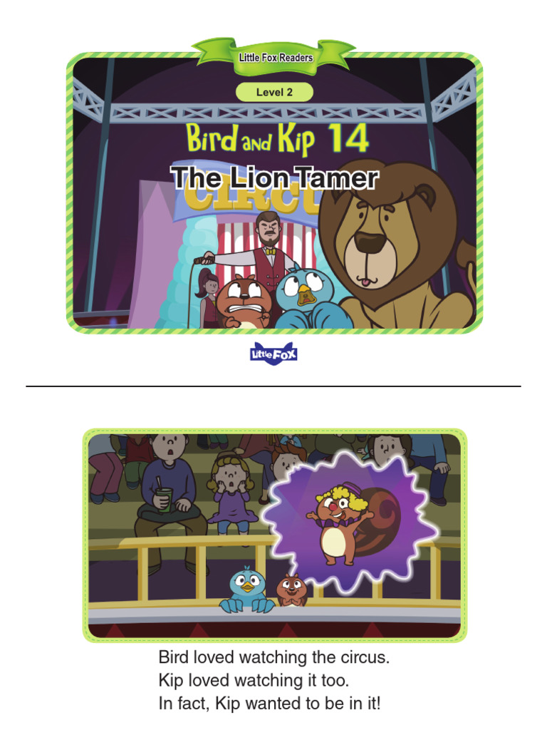 Lv02-014 - Bird and Kip 14 - The Lion Tamer | PDF