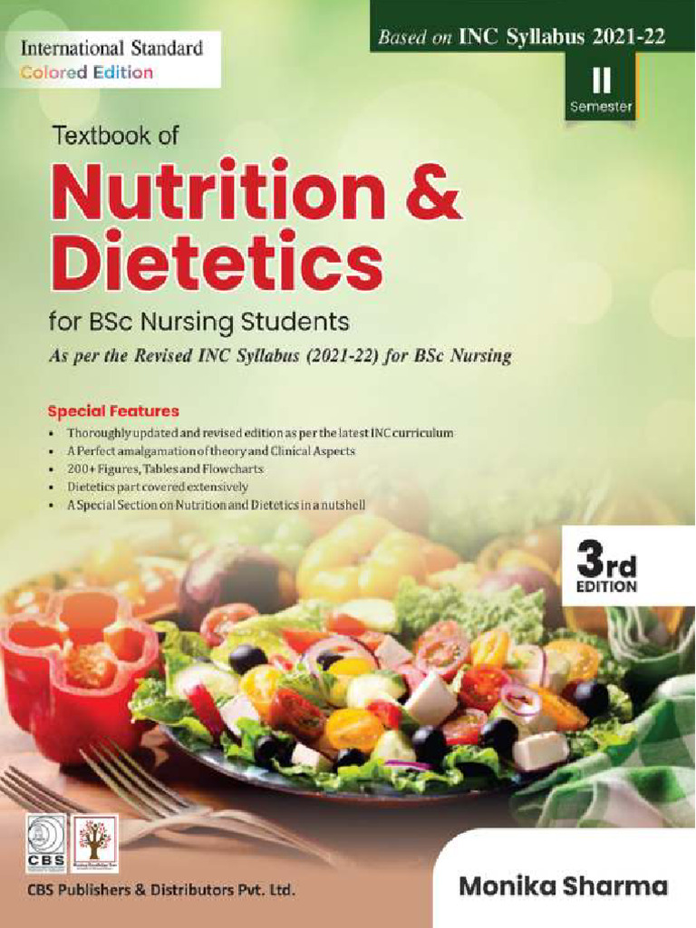 Textbook of Nutrition & Dietics, 3rd Edition | PDF | Carbohydrates ...
