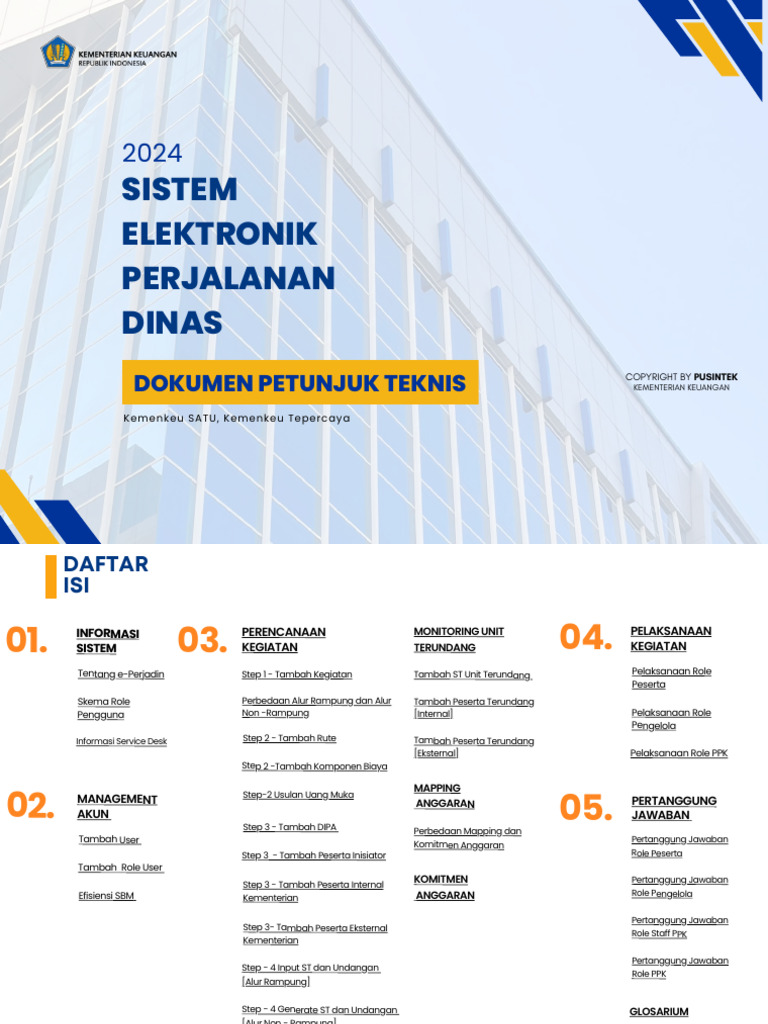 Petunjuk Teknis-Perjadin (2024) | PDF
