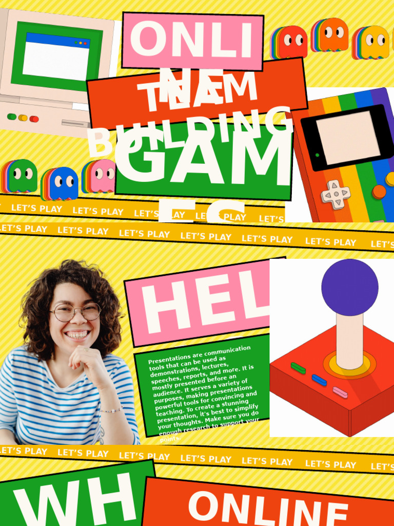 Online Team Building Games Slides | PDF