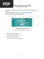 Manual Guide SATUSEHAT SDMK | PDF