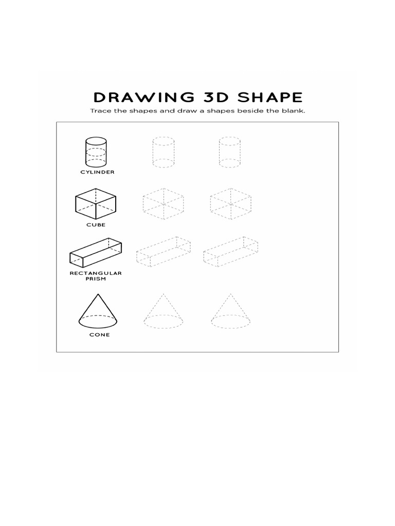 drawing 3d objects | PDF