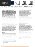 Hay Guide Chart Profile Method of Job Evaluation | PDF | Innovation ...
