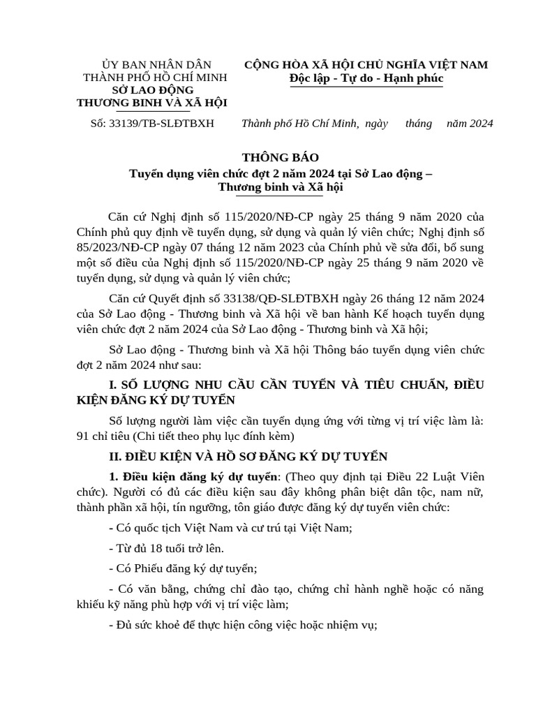 Thong Bao | PDF