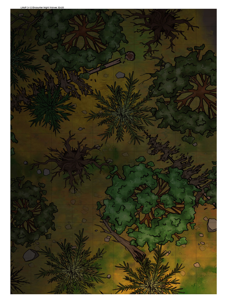 LMoP 3-12 Encounter Night Wolves 32x20 | PDF