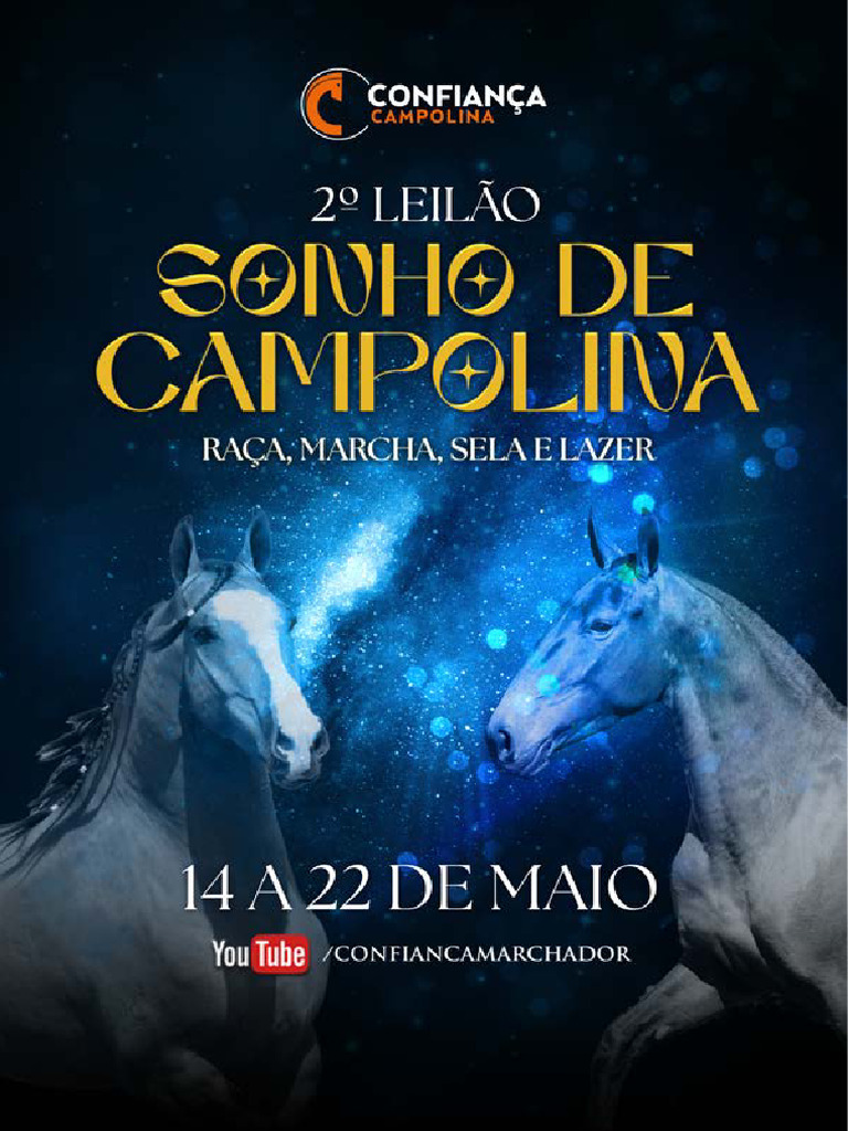 Catálogo II Leilão Sonho de Campolina | PDF | Leilão