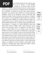 Cheques con Talón y Causales | PDF | Cheque