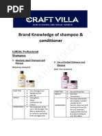 Shampoo and Conditioner Ingredients List | PDF | Shampoo | Organic ...