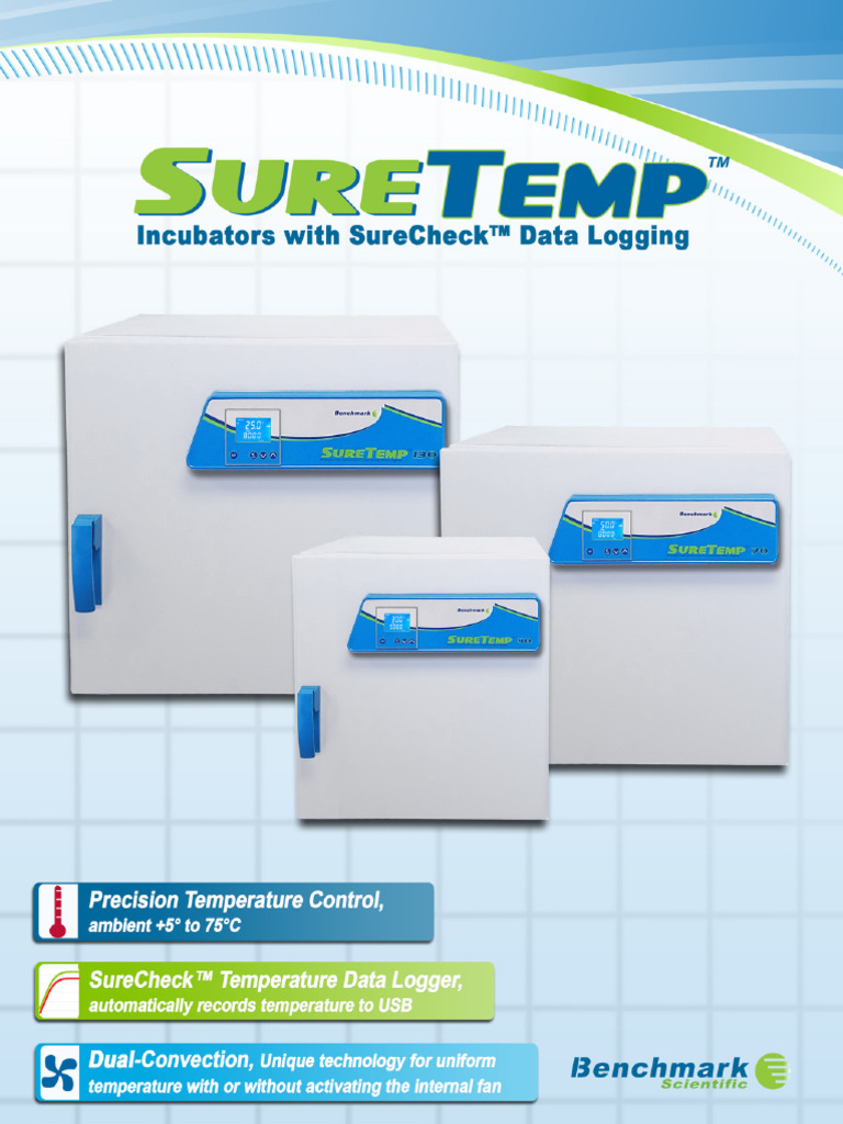 H2505 SureTemp Incu Brochure HR EM | PDF | Thermodynamics | Mechanical ...