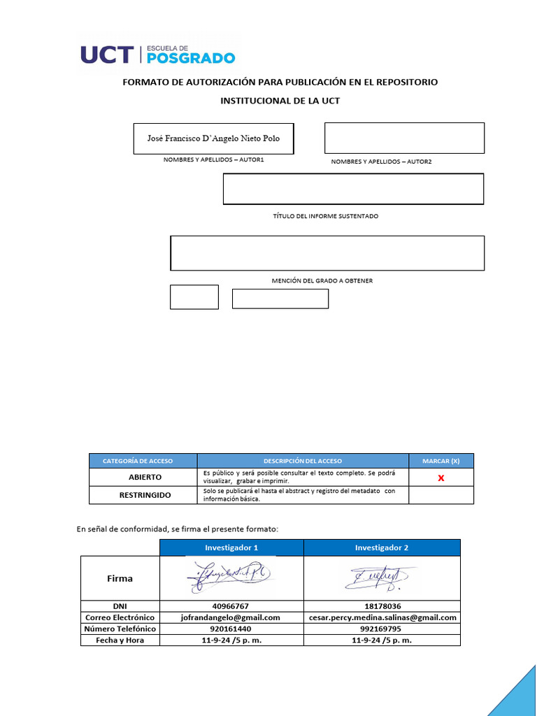 Formulario de Repositorio Epg | PDF