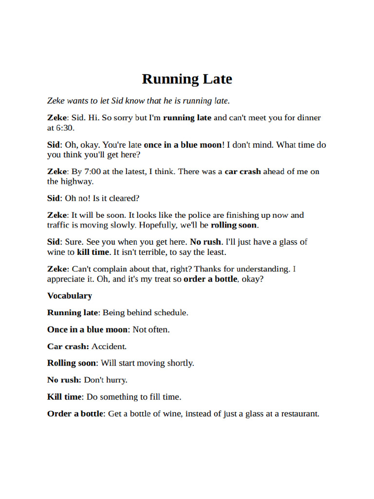 Intermediate Speaking | PDF