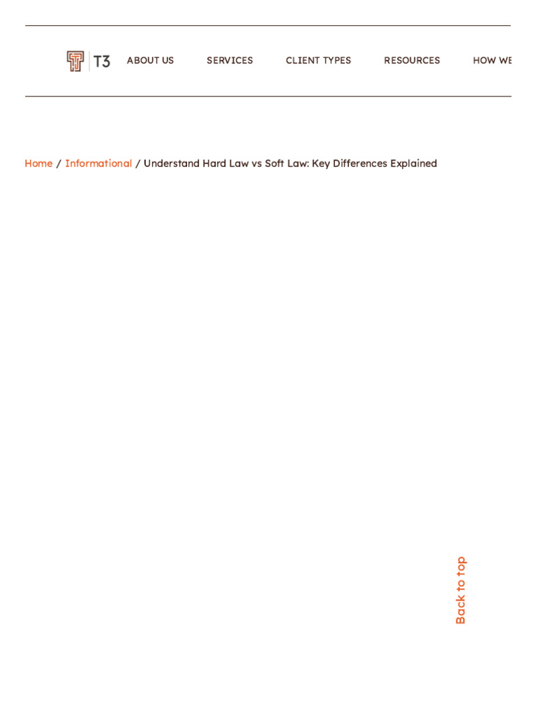 Hard Law vs Soft Law: Key Differences | PDF | International Law | Taxes
