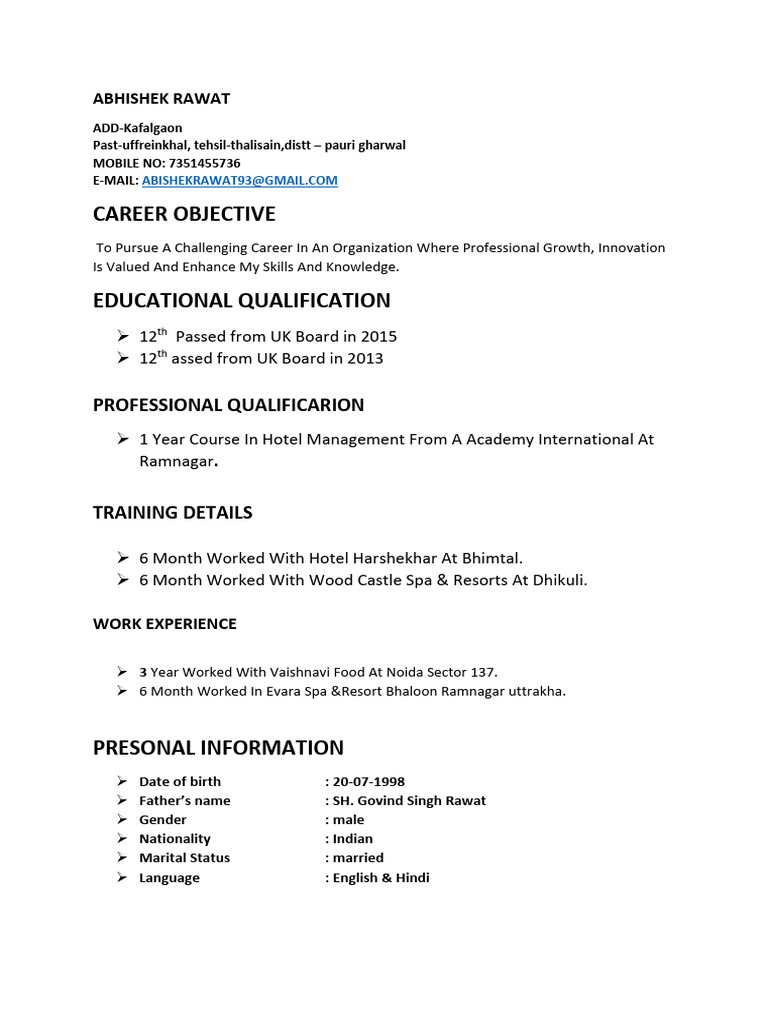 Abhishek Rawat | PDF