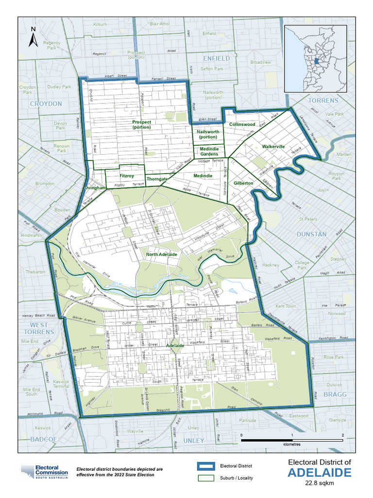2022 Electoral District of Adelaide | PDF