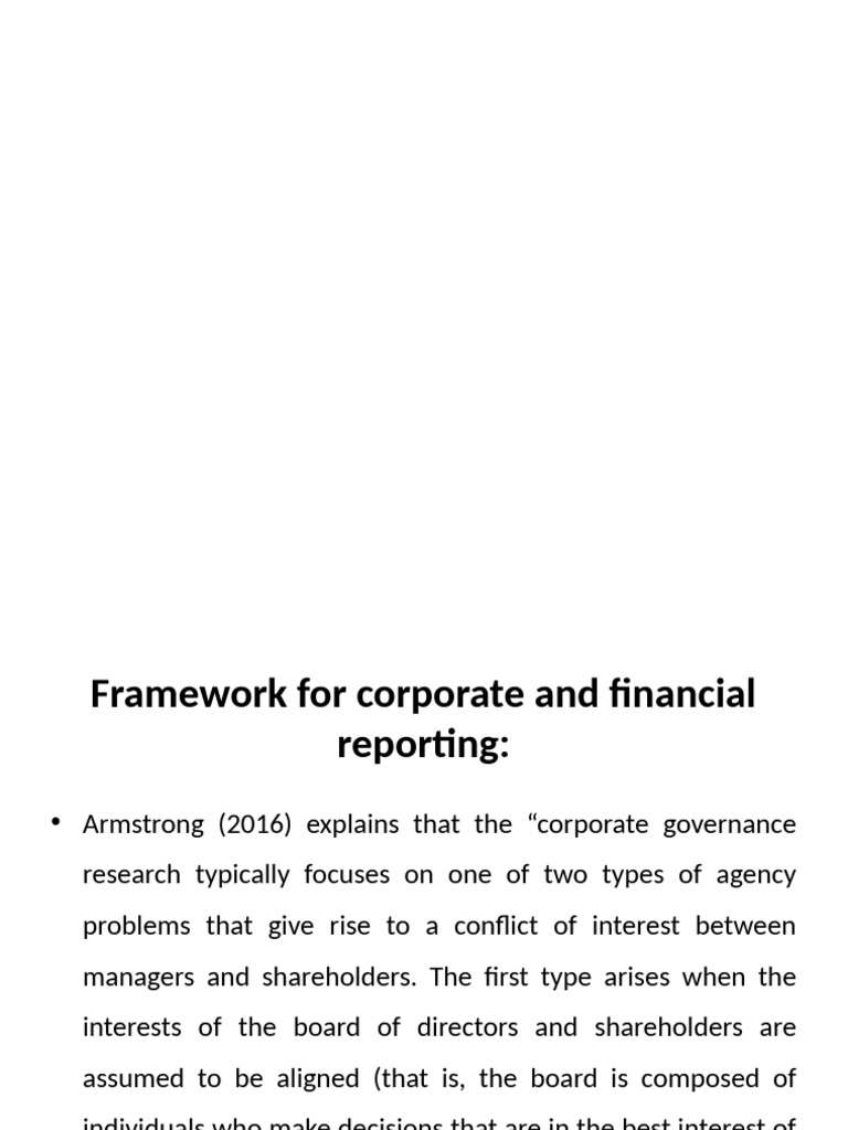 Corporate Governance Mechanism 2nd Part | PDF | International Financial Reporting Standards | Audit