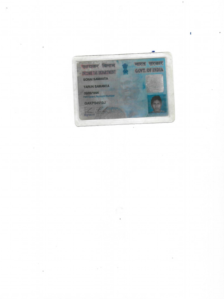 Pan Card | PDF