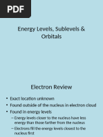 Main Energy Levels, Sublevels, and Orbitals | PDF | Atomic Orbital ...