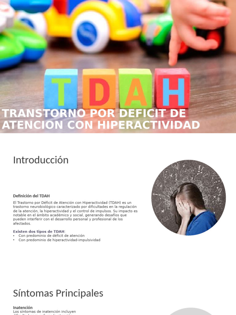 Guía Completa sobre TDAH: Síntomas y Tratamientos | PDF | Desorden ...