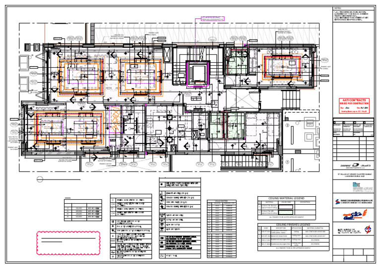 Scegc-Aac-lvd1e-Sd-id-rcp-117 Rev-02 Ifc Ceiling Layout, Ground Floor ...