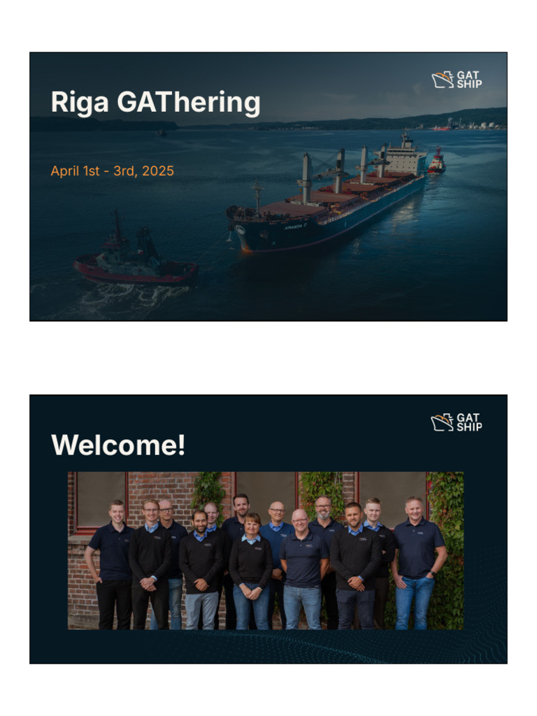 0 GAT-Ship General Slides and Info | PDF | Invoice | Receipt