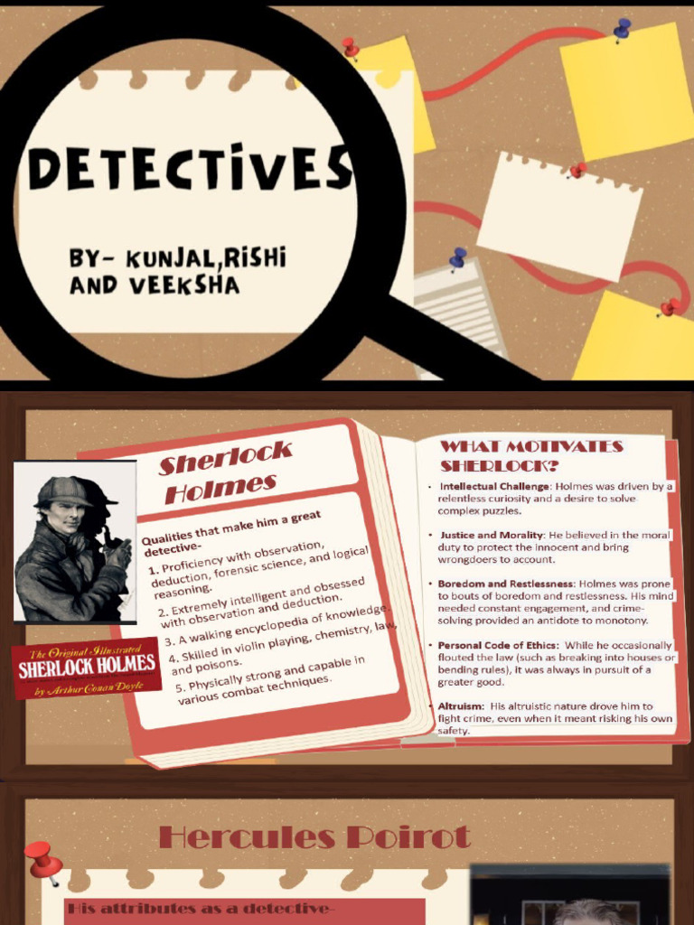 Detectives English PPT Gr8 | PDF