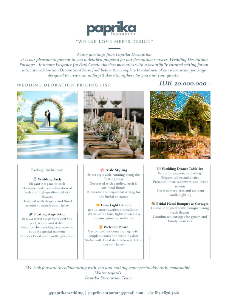 Sudamala Paprika | PDF | Wedding | Flower Bouquet