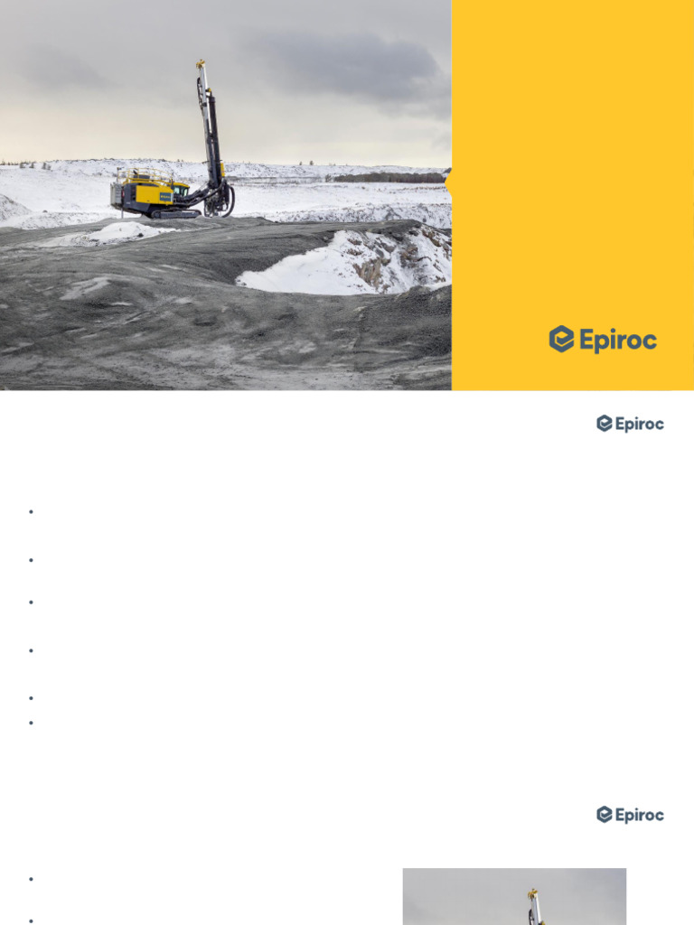 03 Application and Operating SmartROC D65 | PDF | Drilling | Drill