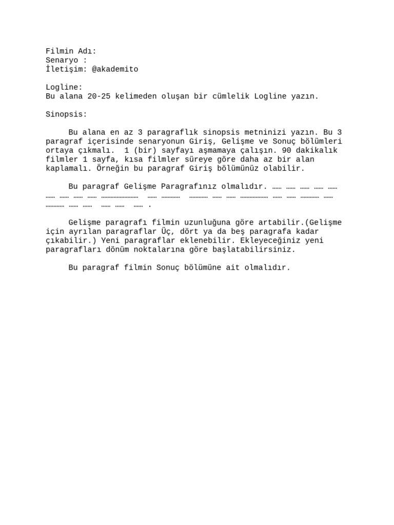 Akademito Sinopsis Sablon | PDF