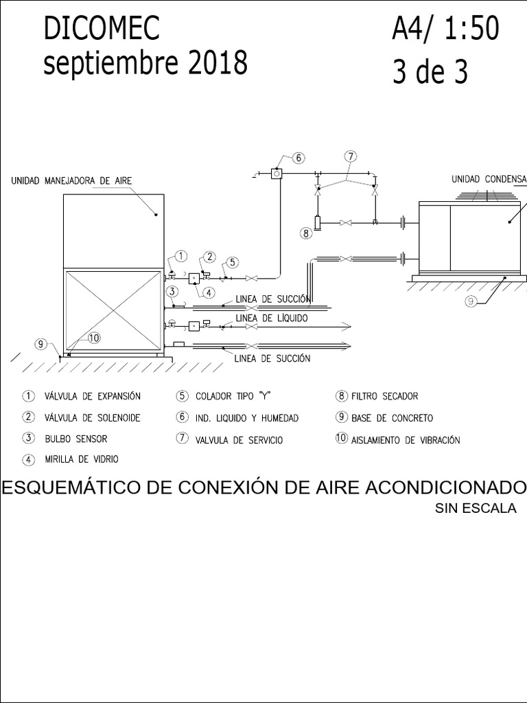 Plano 3 Hvac With Damper | PDF