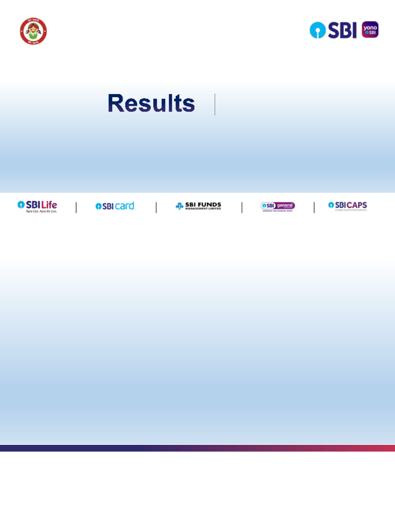 SBI Analyst Presentation Q4FY25 | PDF | Banks | Balance Sheet