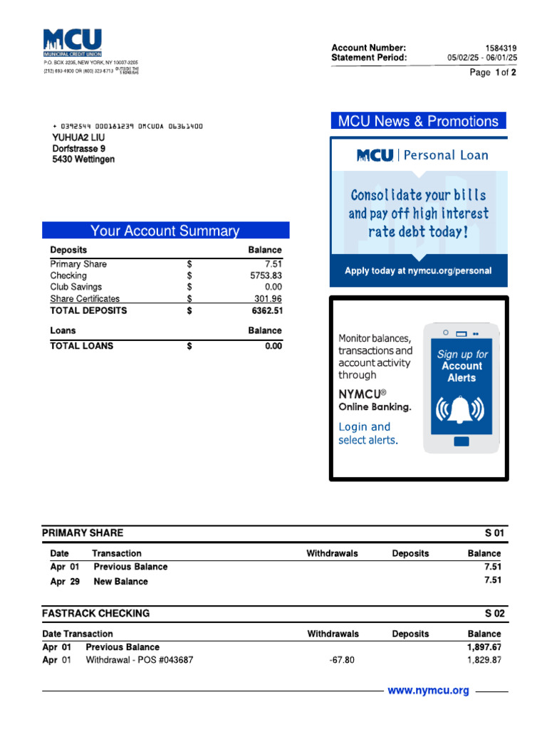 Yuhua2 Liu Mcu Statement | PDF