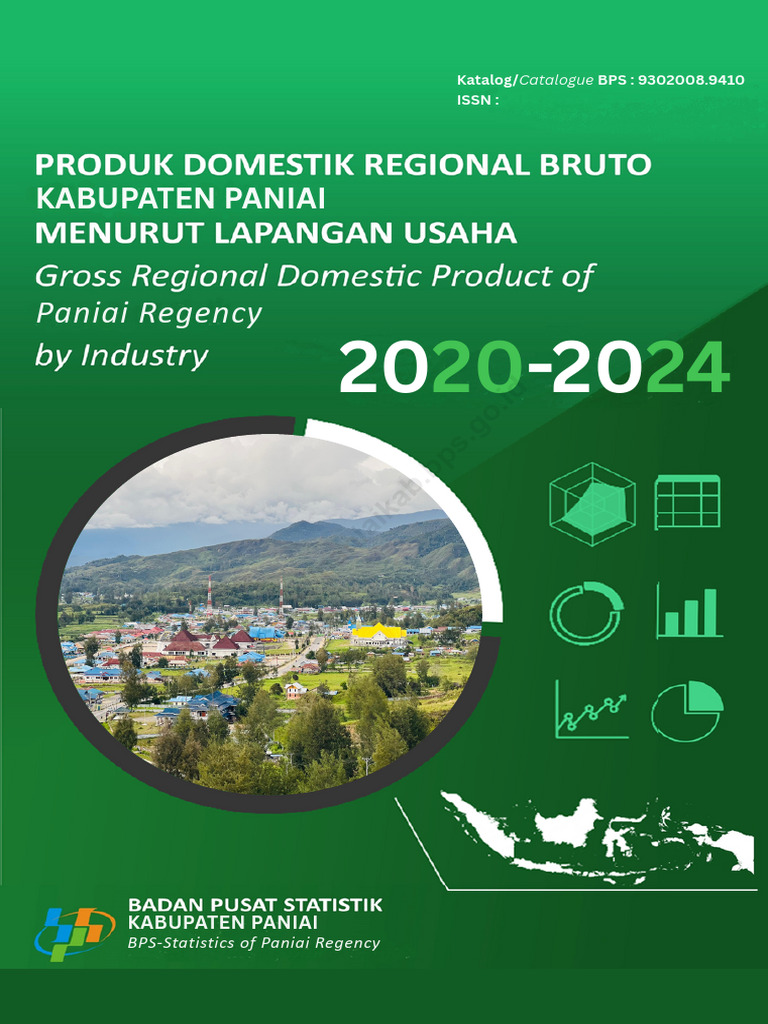 PDRB Kabupaten Paniai 2020-2024 | PDF