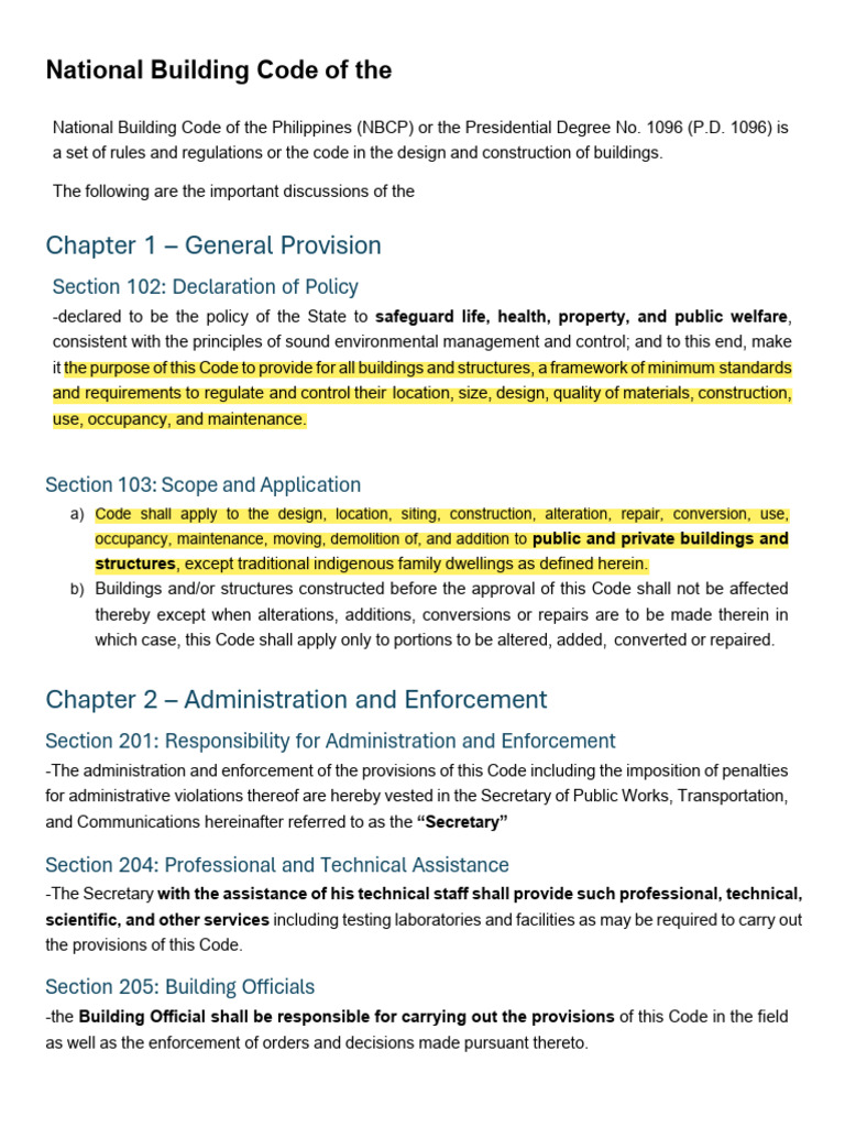 National Building Code of the Philippines | PDF | Stairs