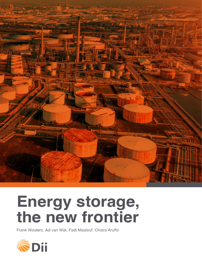 Dii Energy Storage Brochure Spreads | PDF | Energy Storage | Climate Change