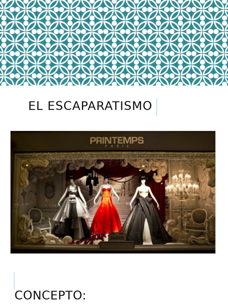 Manual de ESCAPARATISMO: Tips y CONCEPTO | PDF