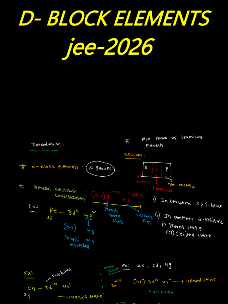 D - Block Elements | PDF