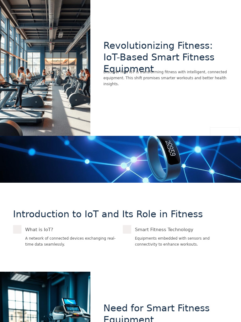 IoT Innovations in Smart Fitness Equipment | PDF | Internet Of Things ...