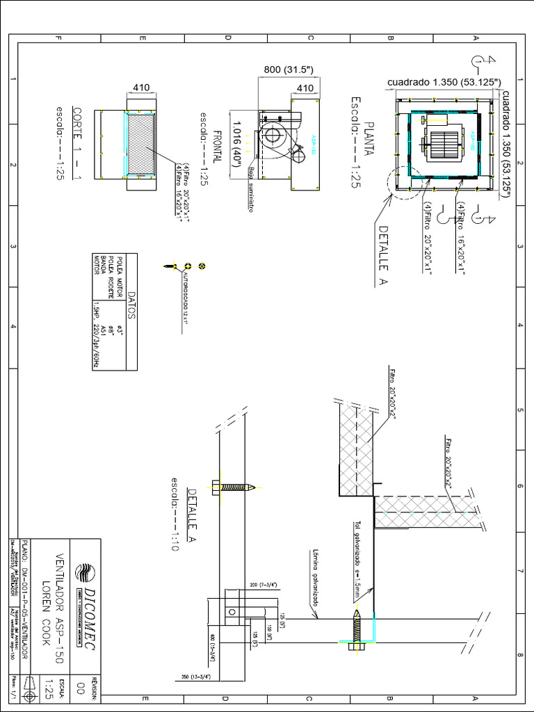Fan Greenheck ASP 150 DM | PDF