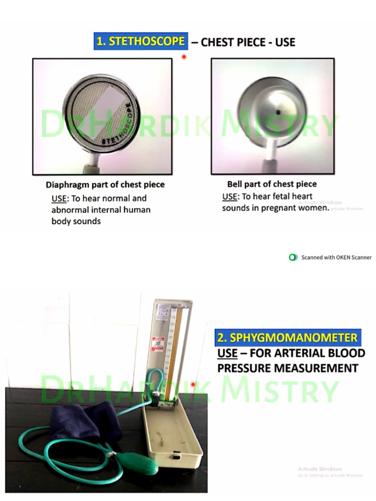 Physiology Clinical Instruments | PDF
